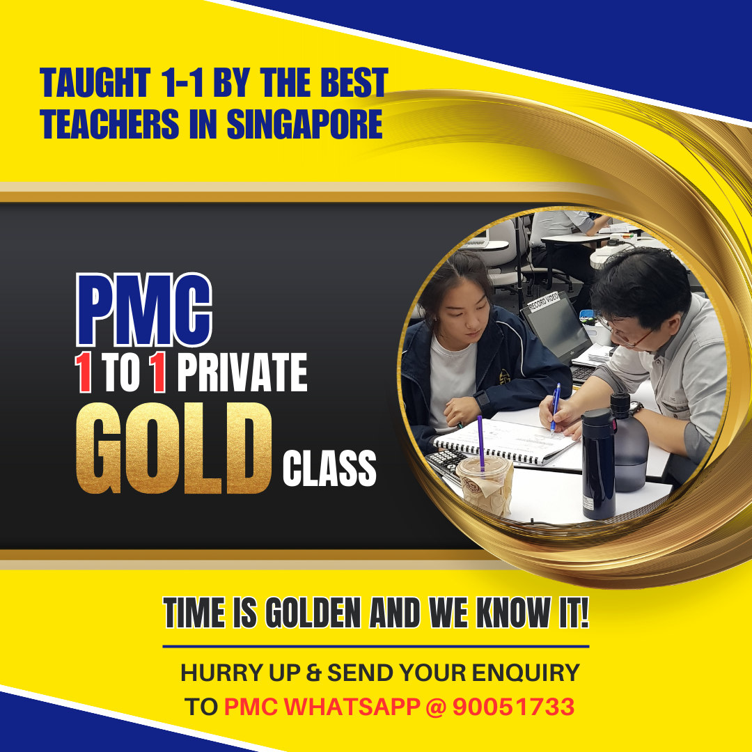 PMC Gold Classes - PMC.SG EDUCATION GROUP